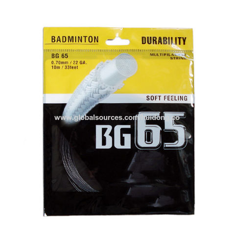 China BG65 Ultimax Badminton string 10m durable high LBS good quality ...
