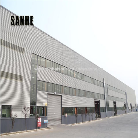 China Preafbricated factory building/factory design building with easy ...
