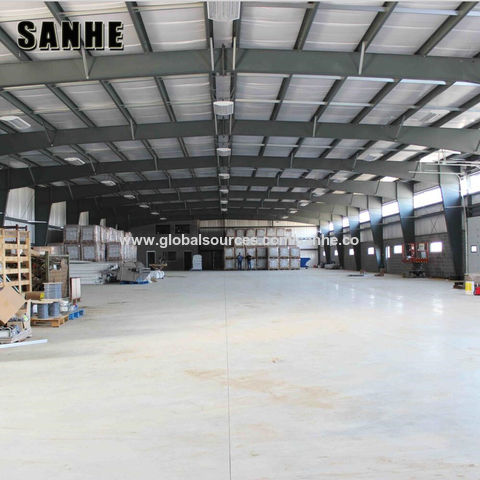 China Preafbricated factory building/factory design building with easy ...