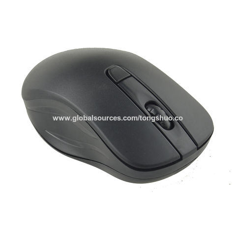 China Superior quality new ultra thin mini wireless mouse silent black ...