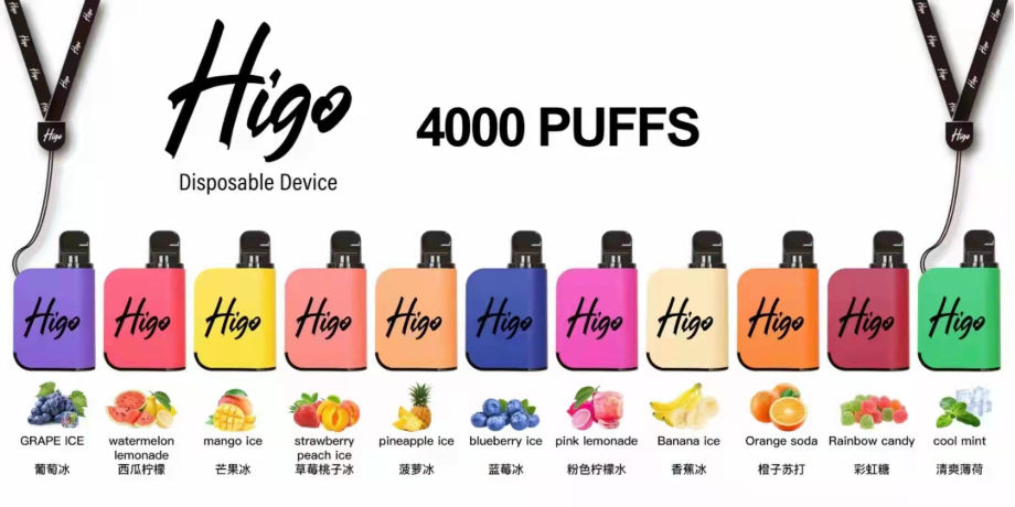 China Higo Magic 4000 puffs Oil Disposable Vape disposable e cigarette ...