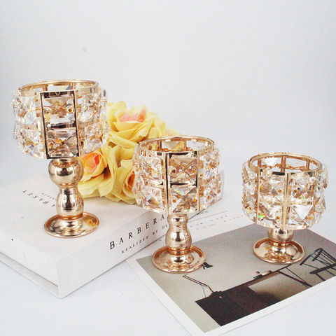 China Eco-friendly fancy candle holder with the different shape on ...