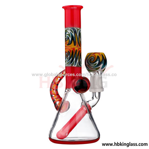 China HBking sonic wave bong glass water pipe glass pipes bongs pipes ...