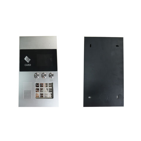 China Wireless 4G Audio Intercom System for Apartment Aluminium Alloy ...