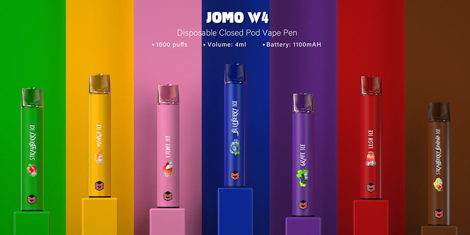 2021 JOMO 1600puffs disposable vape pen vapy flavors vape pod device ...