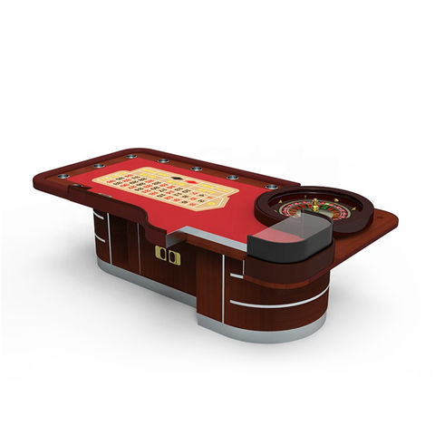 China Factory Price 110inch Poker Table Professional Roulette Game ...