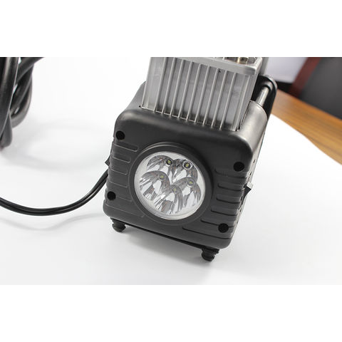 China 2 Cylinders 12v Mini Air Compressor With Tool Box Car Tire ...