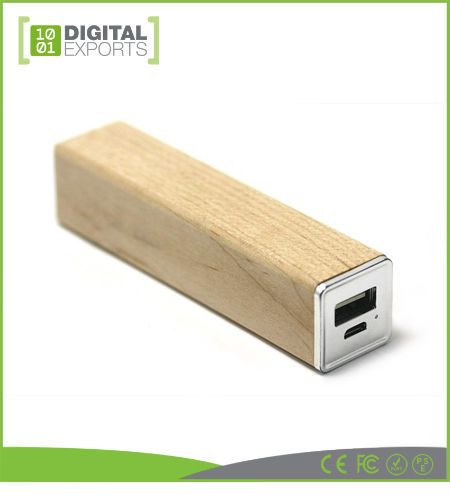 China Factory Wholesale Custom 2600mAh Eco-Friendly Wooden Power Bank ...