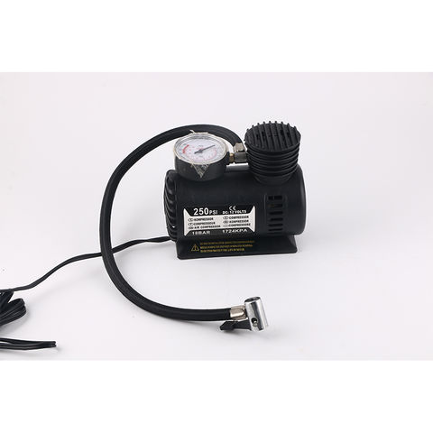 China 12 Volt Mini Portable Car Air Compressor Tire Inflating on Global ...
