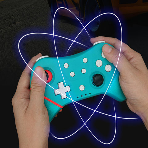 China Full-featured switch handle pro game controller six-axis wireless ...