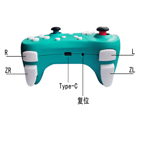 China Full-featured switch handle pro game controller six-axis wireless ...