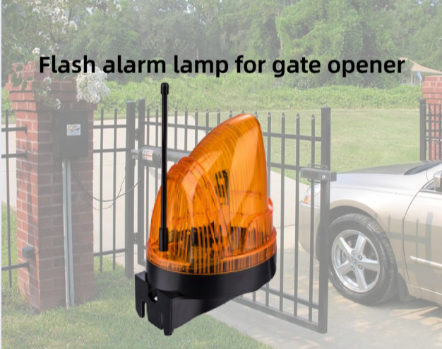 220V Alarm LED Light for Gate Door Garage Barrier Access, flash alarm ...