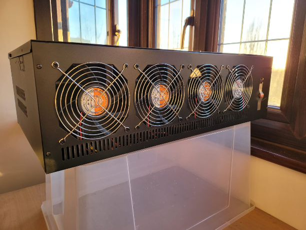 China 2021 Wholesale 8GPU 65mm Mining Rig With 1800W PSU Chassis AK2980 ...