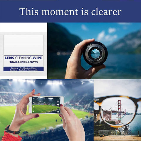 China Logo Custom Mobile Phone Screen Cleaning Wipes Eyeglass Lens ...
