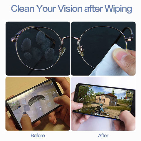 China Logo Custom Mobile Phone Screen Cleaning Wipes Eyeglass Lens ...