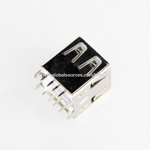 China 2.0 Double Layer 180 Degree Plug-in Short Body USB Bus on Global ...