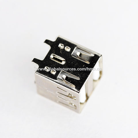 China 2.0 Double Layer 180 Degree Plug-in Short Body USB Bus on Global ...