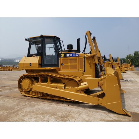 China Bulldozers 220HP Dozer Crawler Bulldozer SEM822D with Ripper on ...