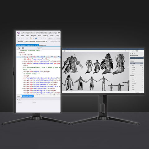 China Ips Hard Screen 2ms Response Time 24 Inch 27 Inch Gaming Monitor ...