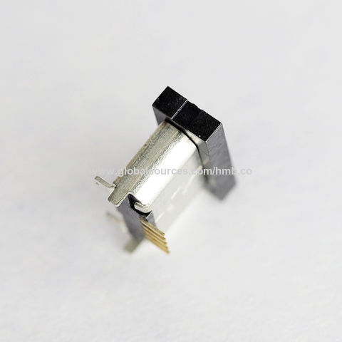 China Micro USB Chip Gold Plated Pin Crimp Interface Female Board on ...