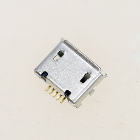 China Micro 6.4 Gold Plated Extended Pin Curling USB Female Base on ...
