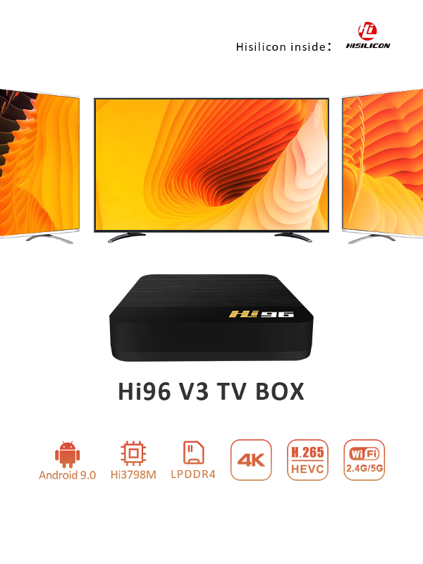 China Android-based TV set-top boxes Hisilicon Hi3798M Android 9.0 TV ...