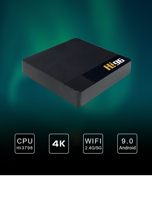 China Android-based TV set-top boxes Hisilicon Hi3798M Android 9.0 TV ...