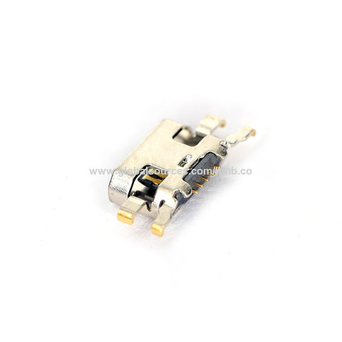 China Reverse Micro USB Motherboard 1.2mm Bent Pin Connector female ...