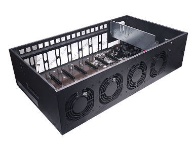 China Miner case B75 Motherboard 8GPU ETH Ethereum mining machine parts ...
