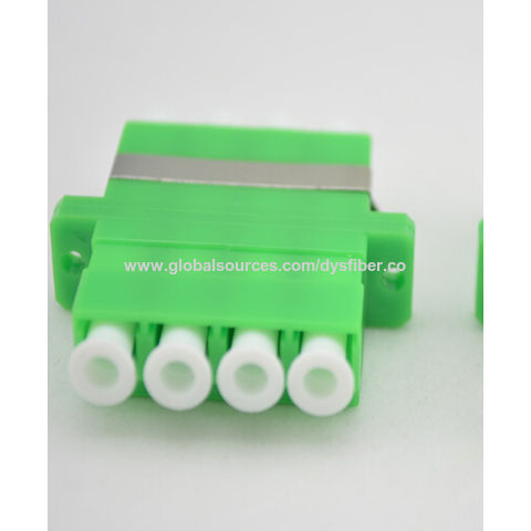 China Multi-mode 10Gb OM3 w/ flange LC quad adapter on Global Sources ...