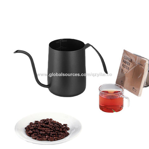 China 230Ml 350Ml Mini Pour Over Kettle 304 Stainless Steel Drip Kopi ...