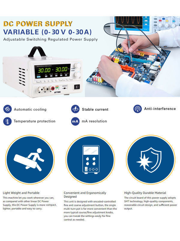 China DC regulated power supply High power program controlled Switching ...