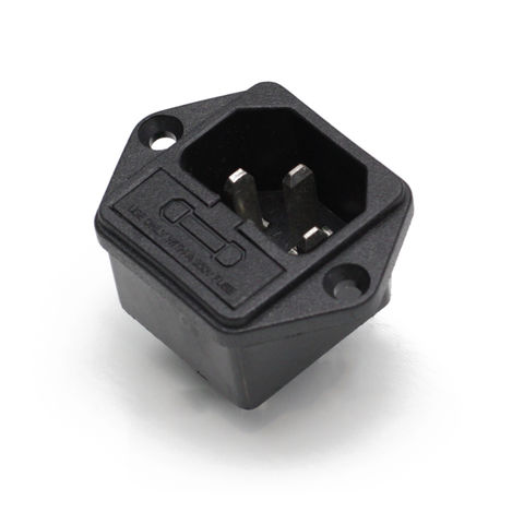 China IEC Electrical Switch Connector Female Plug AC Power Inlet ...