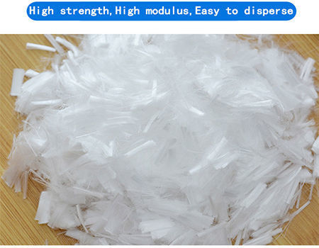 China Concrete fiber polypropylene fiber PP fiber Concrete reinforcing ...