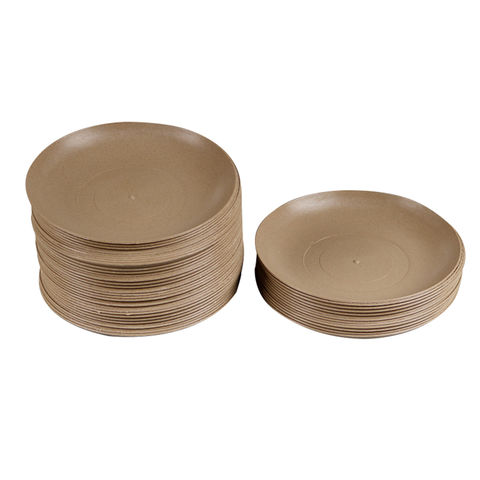 China Disposable Dinnerware Set Thickened Four-piece Sets Rice Husk ...