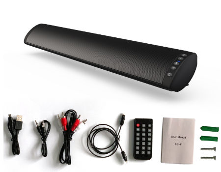 China 2.0 Channel Bluetooth Speaker 5.0 TWS TV /PC/Phone/Tablet 20W ...