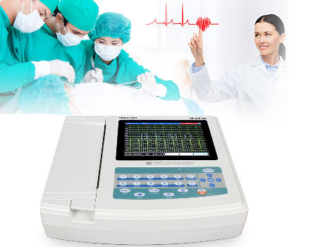 China 12-channel Electrocardiograph Portable ECG Machine on Global ...