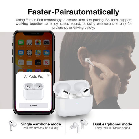 China Wireless Bluetooth headsets rename GPS siri airpoders pro 3 ...