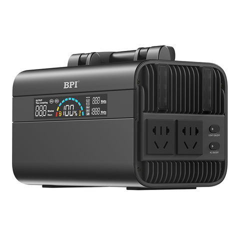 China 500W Outdoor Portable UPS Backup Battery with AC DC Output Home ...