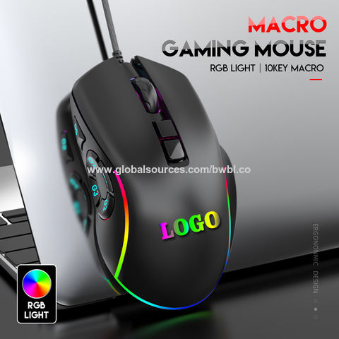 China Computer Mouse Gaming,Wired 1.8M Braided Cable RGB Lighting Macro ...