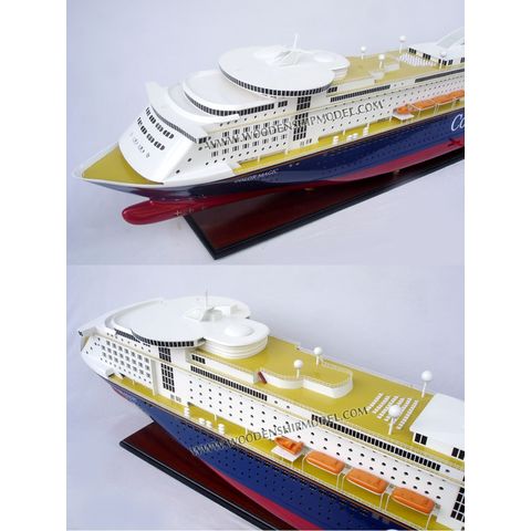 Vietnam COLOR MAGIC CRUISE FERRY - WOODEN HANDICRAFTS SHIP MODEL - MADE ...