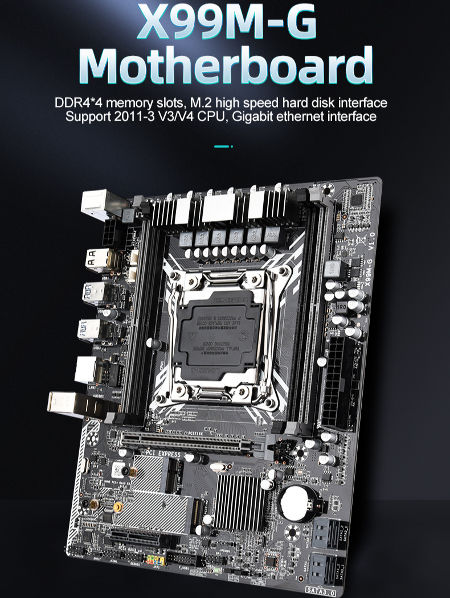 China Manufacturer Top Sales Factory Price lntel Socket 2011 x99 Computer Motherboard OEM on ...