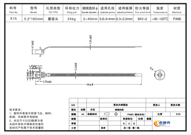 China Nylon Umbrella Wing Arrow Push Mount Cable Tie, for Wire & Cord ...