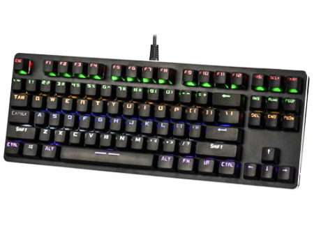 87 Keys TKL Floating Keys Design Gaming Keyboard With Dual-Layer PCB ...