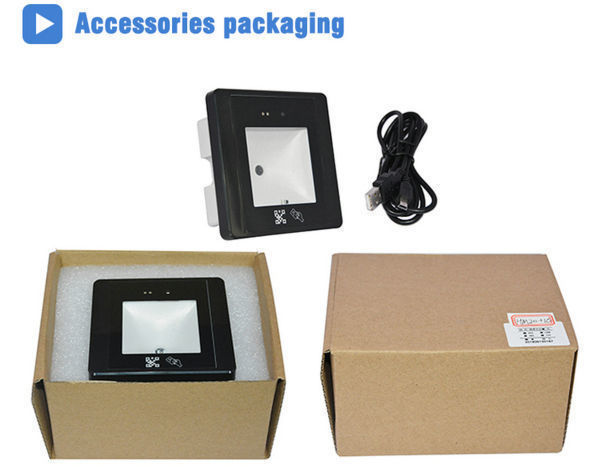 China Access Control Door Lock USB QR Code Reader RS485 smart access ...