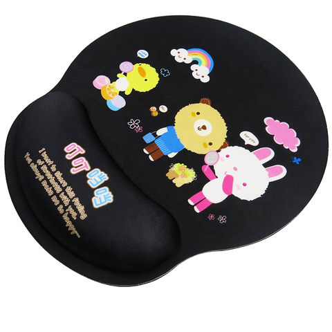 China Slow rebound mouse wrist pads, custom sublimation mouse pads with ...