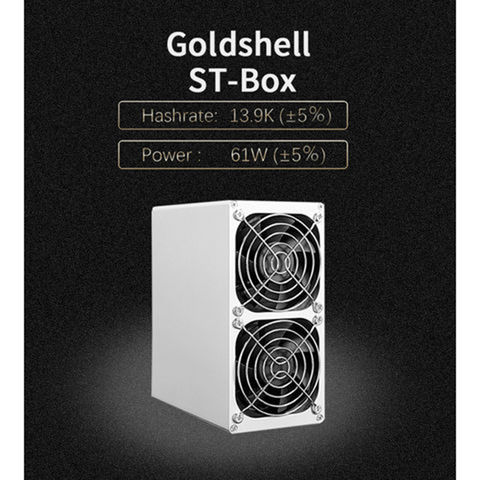 China Wholesaler Goldshell ST-box 13.92kh/s Blockchain miner with PSU ...