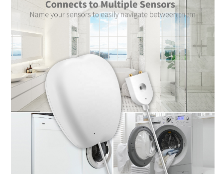 China Smart Life APP Wifi Wireless Control Water Leakage Sensor / Water ...