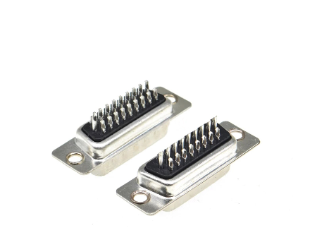 DB26 26 Pin HDB26 Female 3 Rows Solder Type D-Sub Connector Socket, D ...