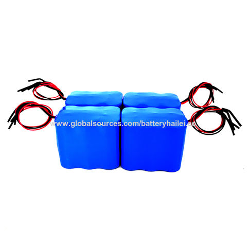 China Hailei lithium ion li-ion battery pack 7.4V 7800mAh on Global ...